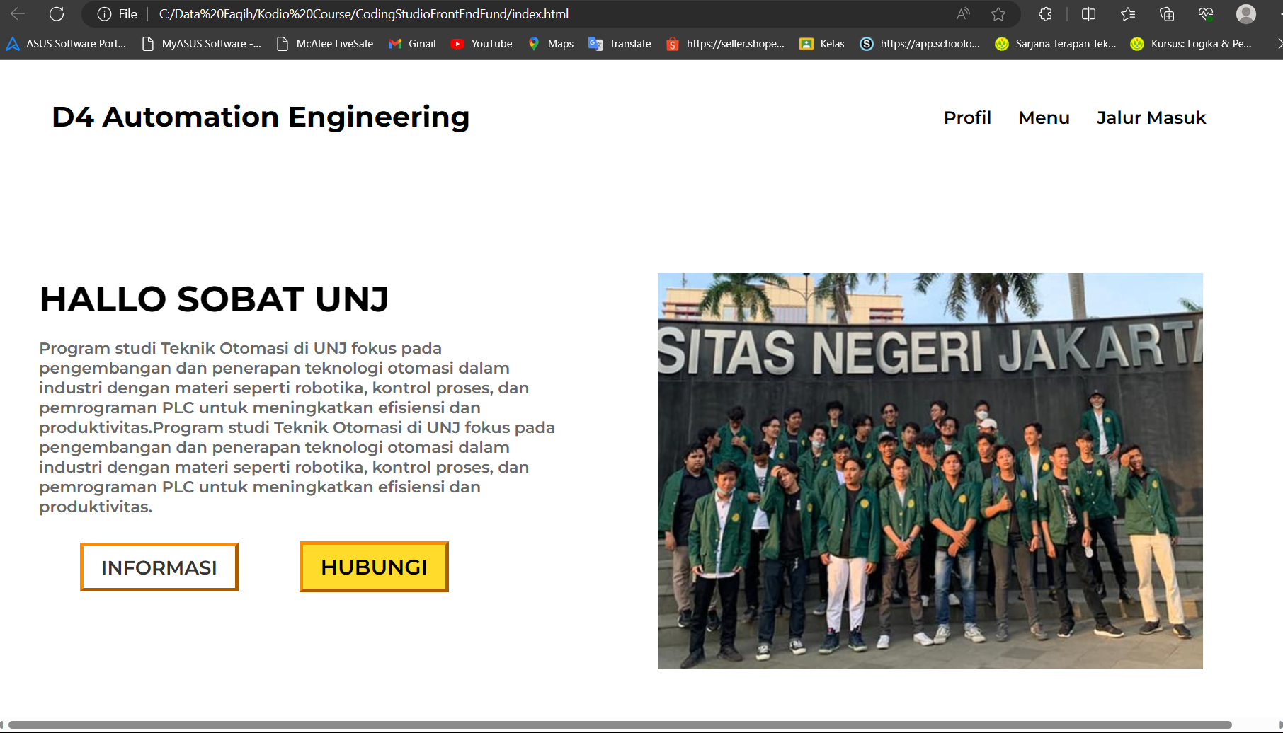 My Portofolio Website